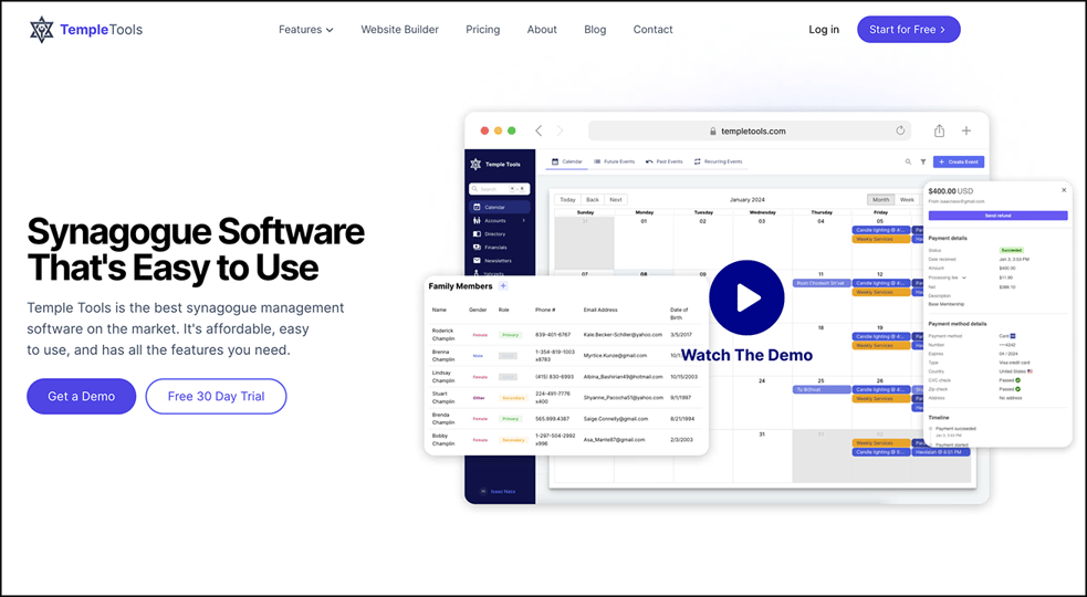 Synagogue Management Software: 7 Top Solutions